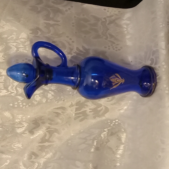 Avon | Accents | Vintage Avon Cruet Cobalt Blue | Poshmark